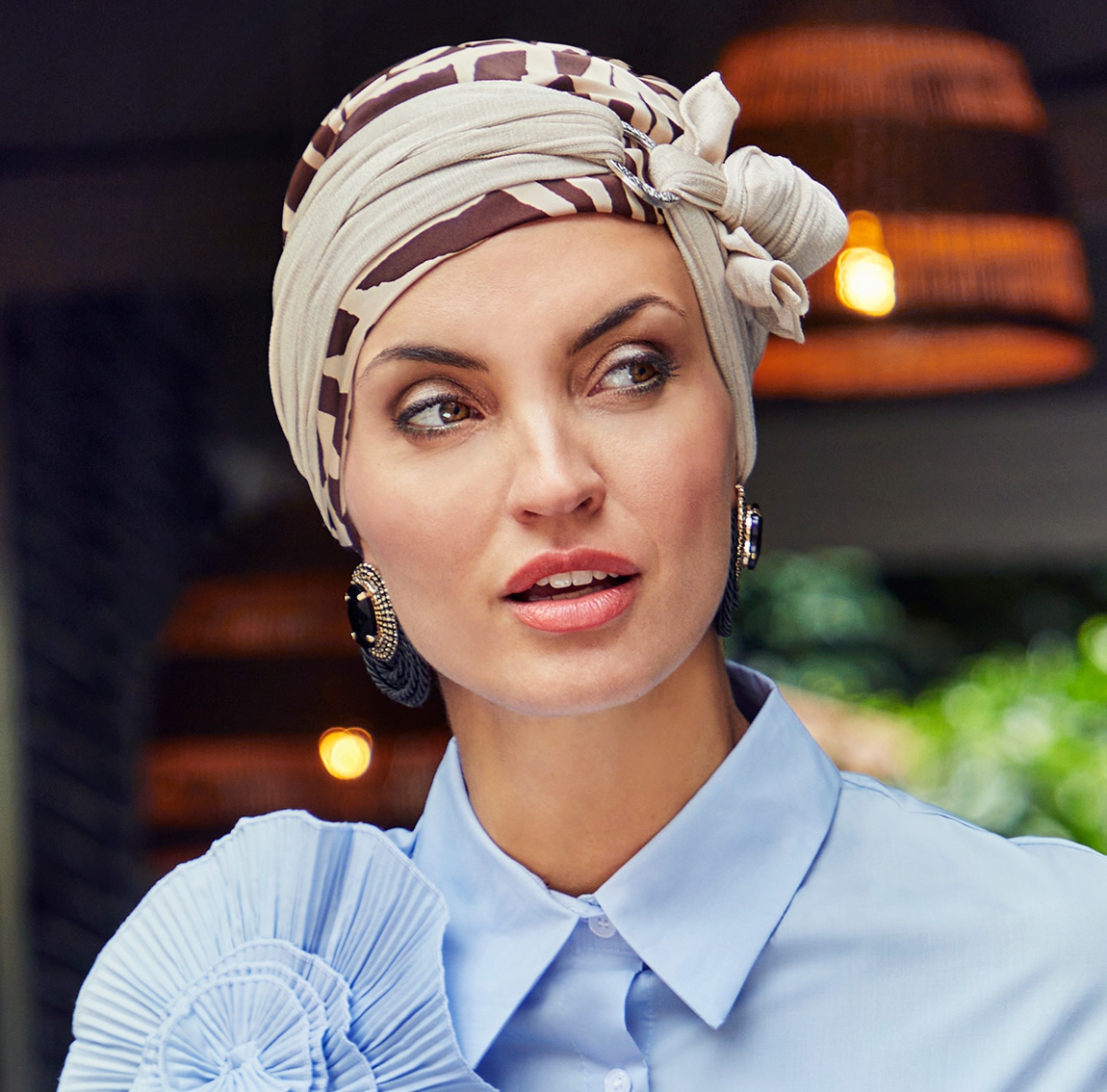 Turbans-foulards à nouer – Alternative à la perruque